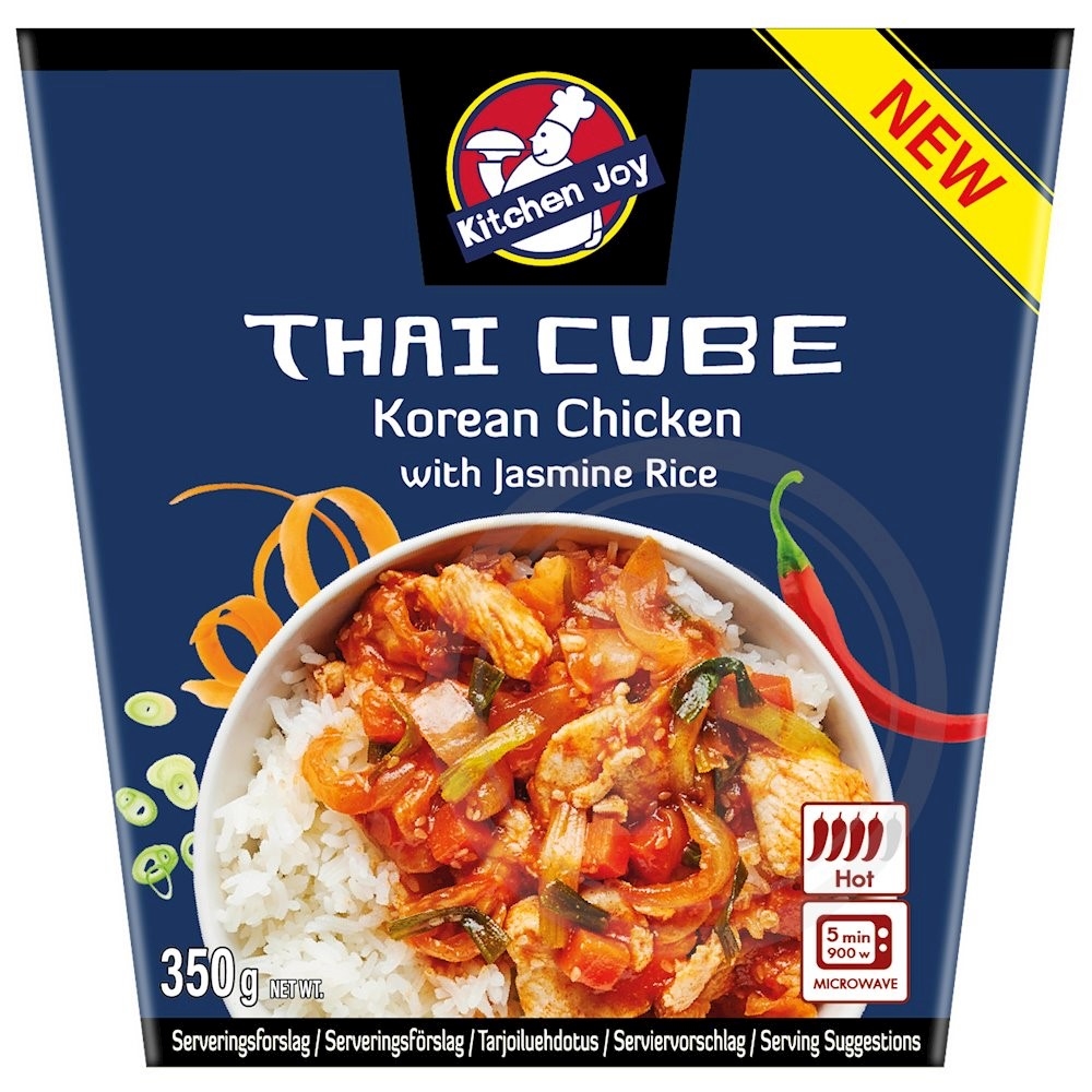 Korean kylling m. jasmin ris fra Kitchen Joy – Leveret med nemlig.com