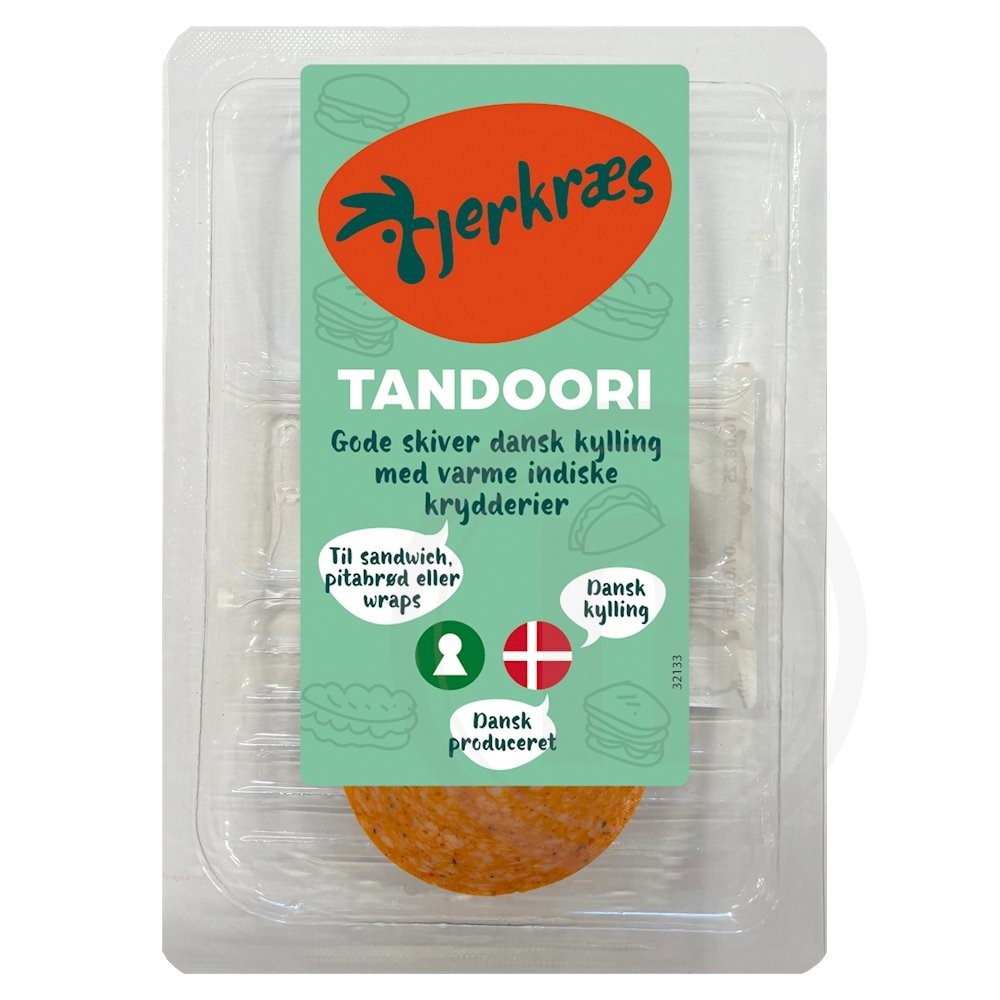 Kyllingeskiver m. tandoori fra Fjerkræs – Leveret med nemlig.com