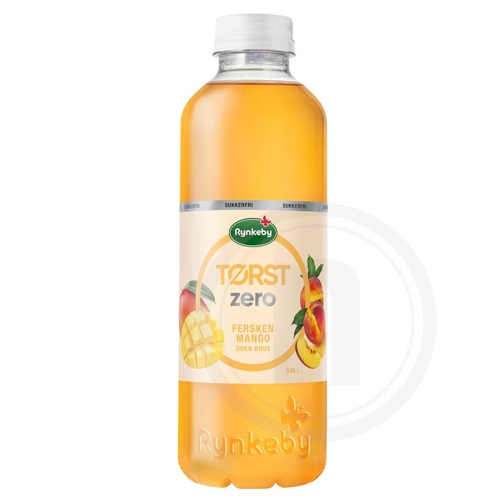 Læskedrik m. Fersken/Mango fra Rynkeby – Leveret med nemlig.com