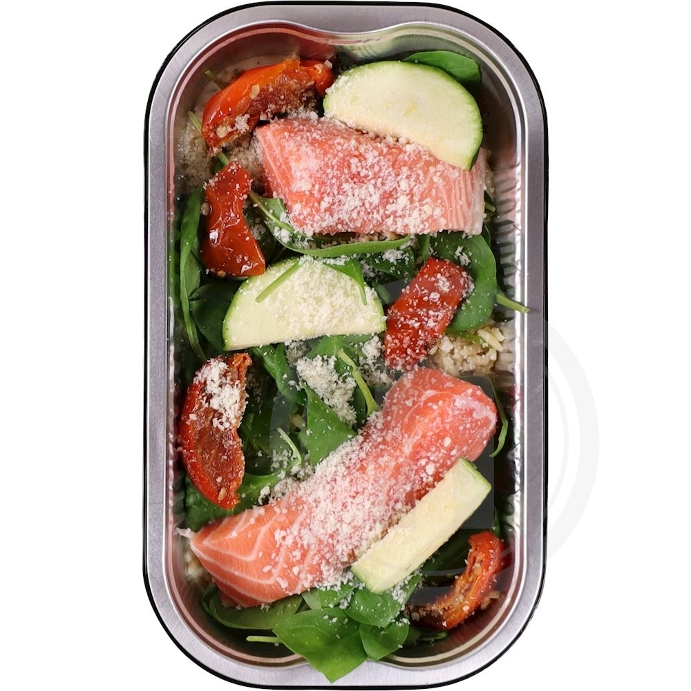 Laks og orzo m. timiansauce – Leveret med nemlig.com