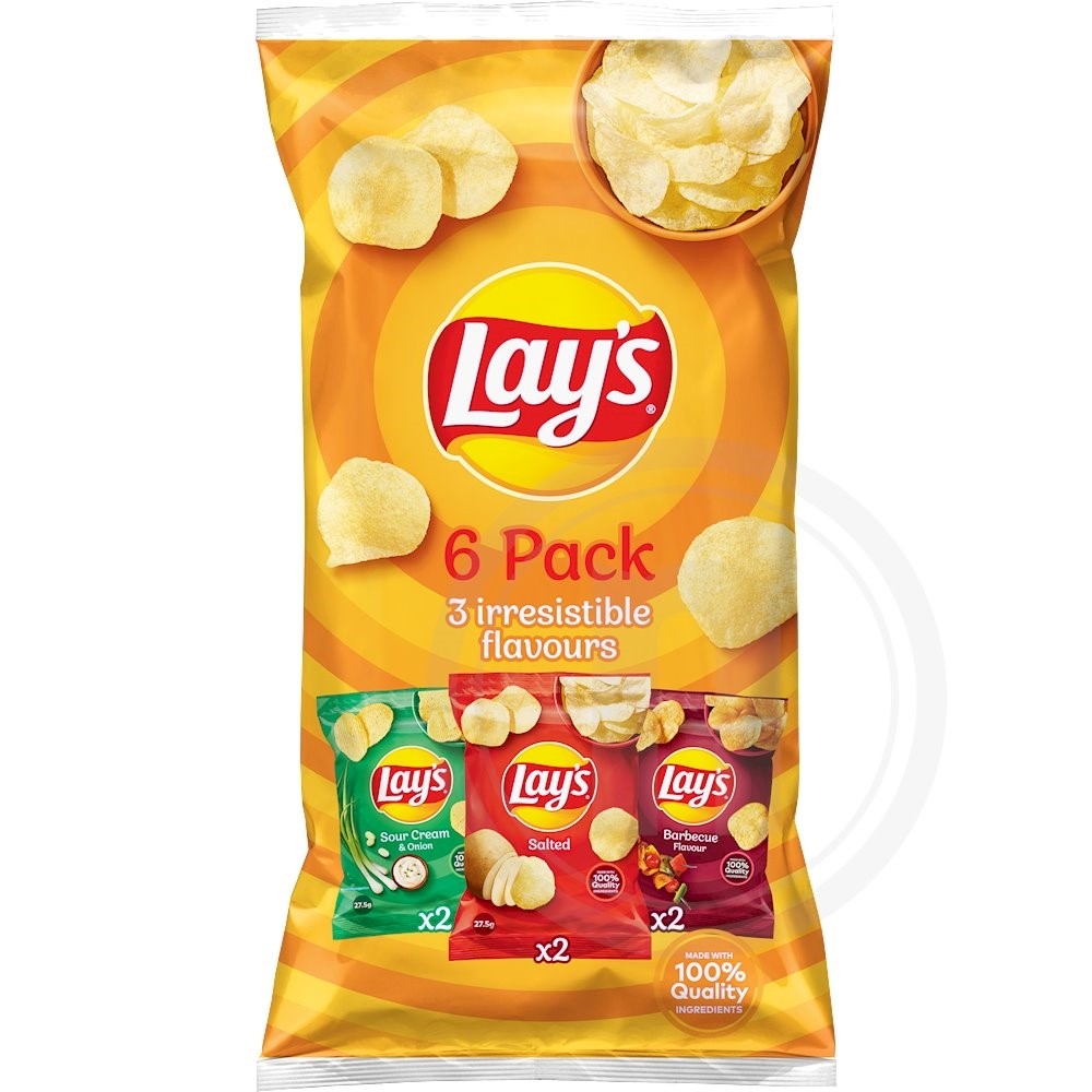 Lay's chips (miniposer) fra Lay's – Leveret med nemlig.com