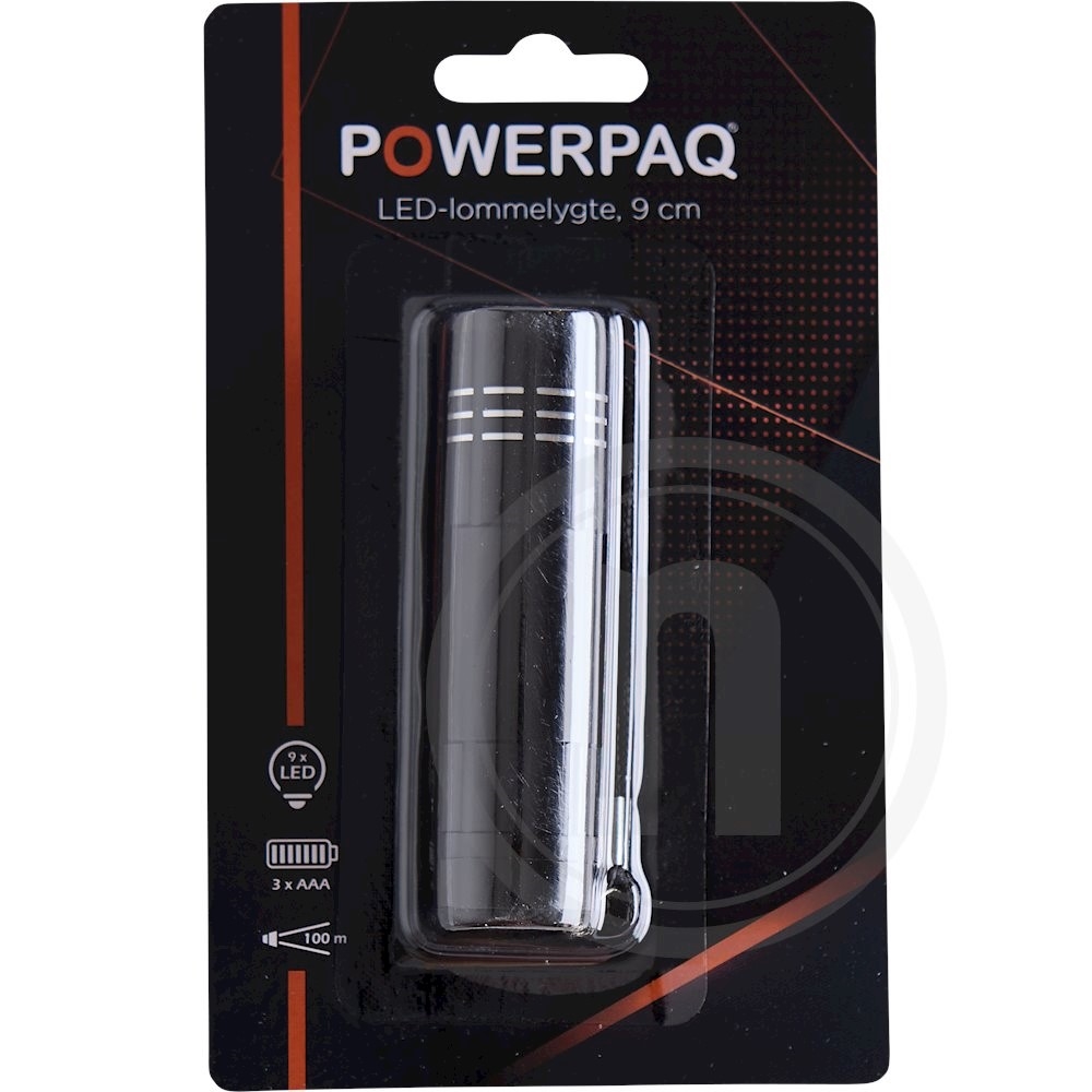 LED lommelygte fra Powerpaq – Leveret med nemlig.com