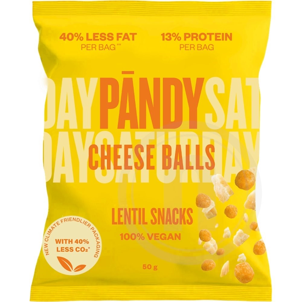 Lentil Snacks Cheese Balls fra PANDY – Leveret med nemlig.com
