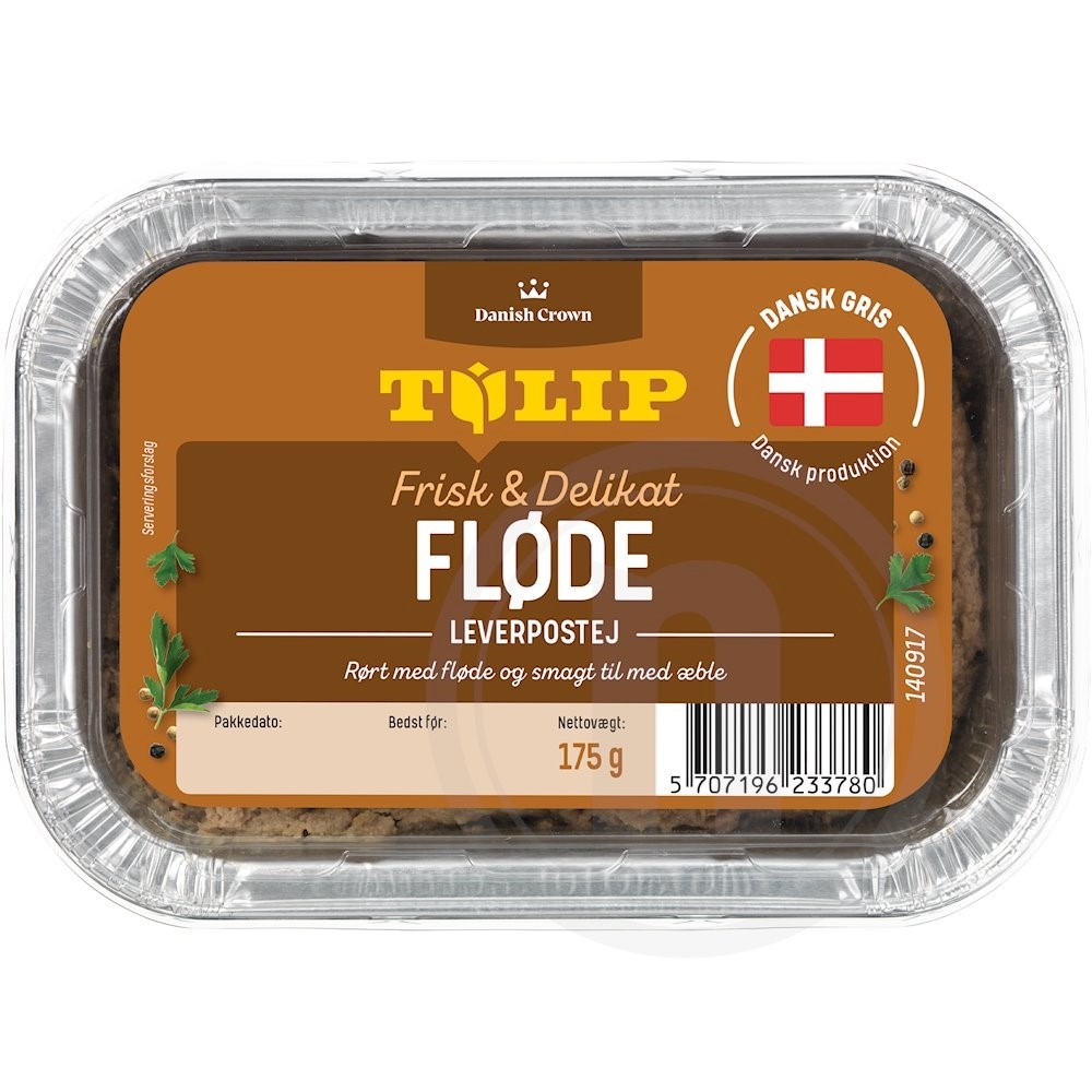 Leverpostej m. fløde fra Tulip – Leveret med nemlig.com