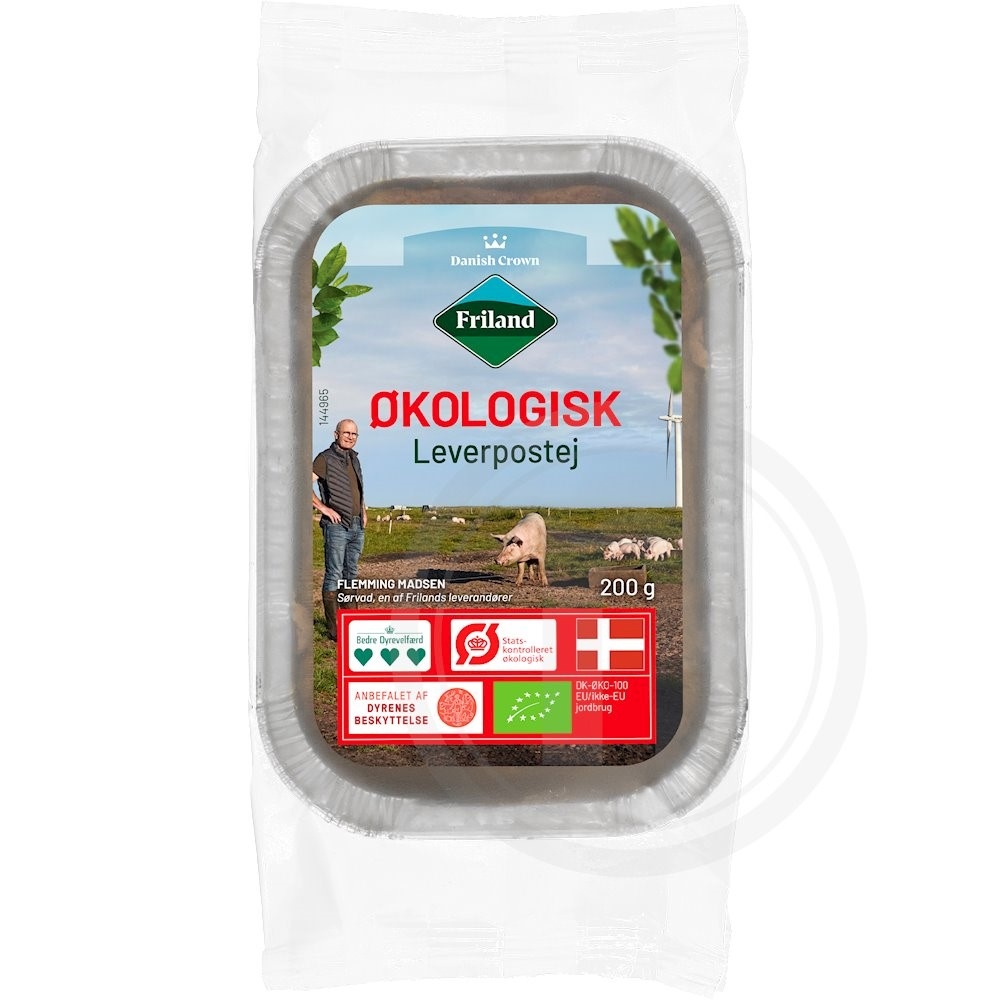 Leverpostej øko. fra Friland Økologi – Leveret med nemlig.com