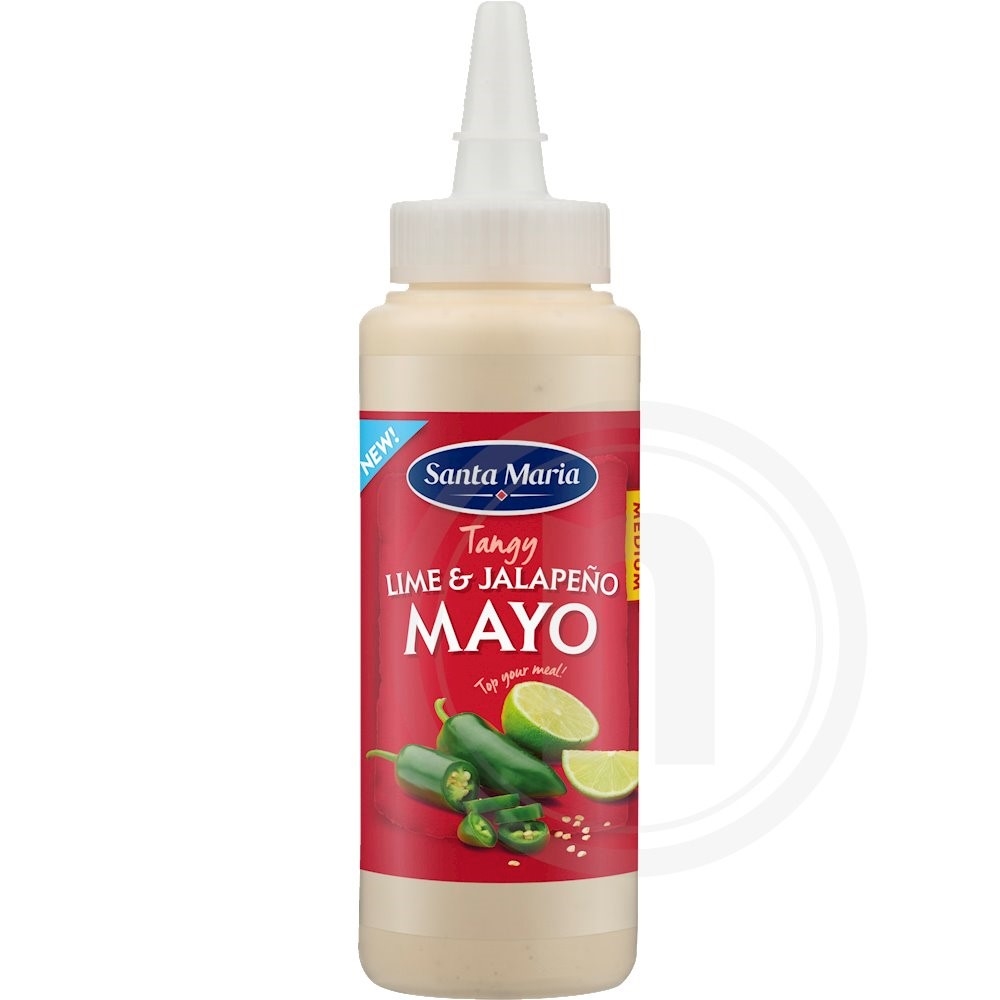 Lime og jalapeno mayo fra Santa Maria – Leveret med nemlig.com