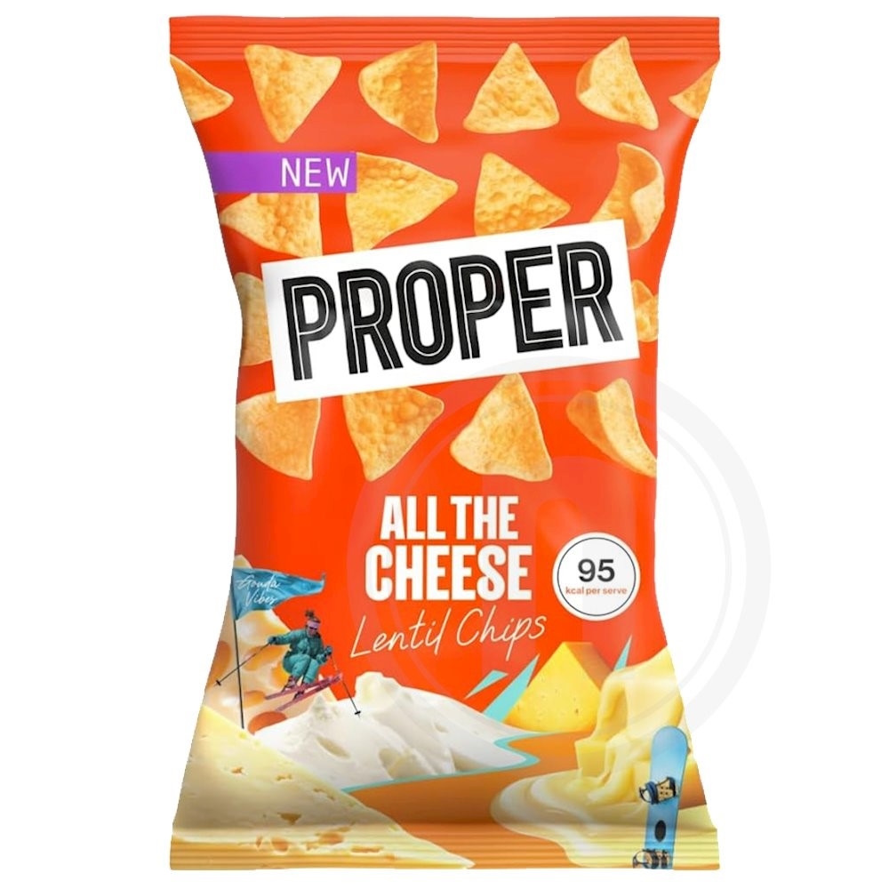 Linsechips m. ost fra Proper – Leveret med nemlig.com