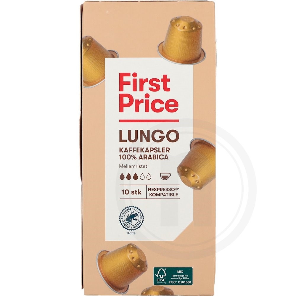 Lungo fra First Price – Leveret med nemlig.com