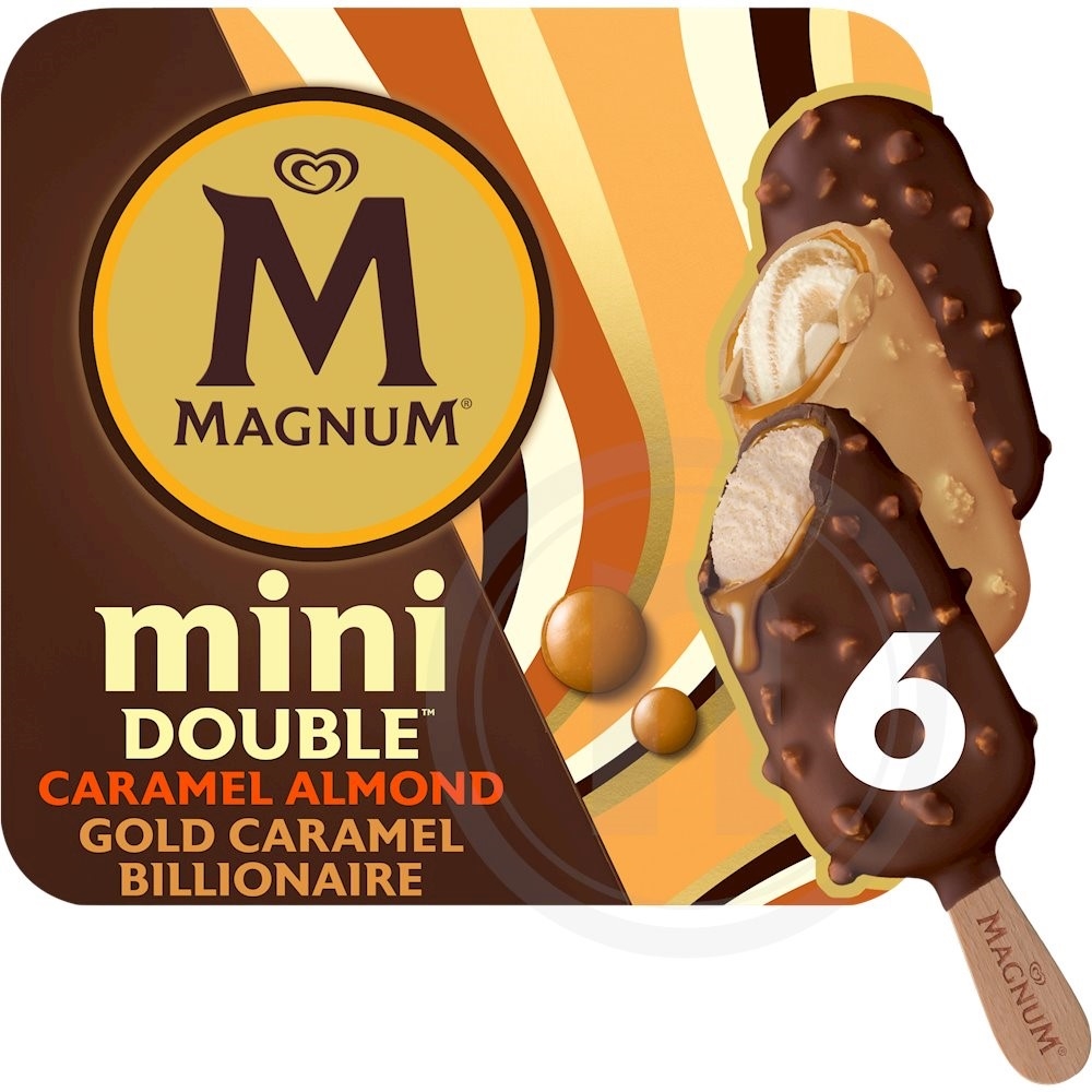 Magnum m. karamel (mini) fra Magnum – Leveret med nemlig.com