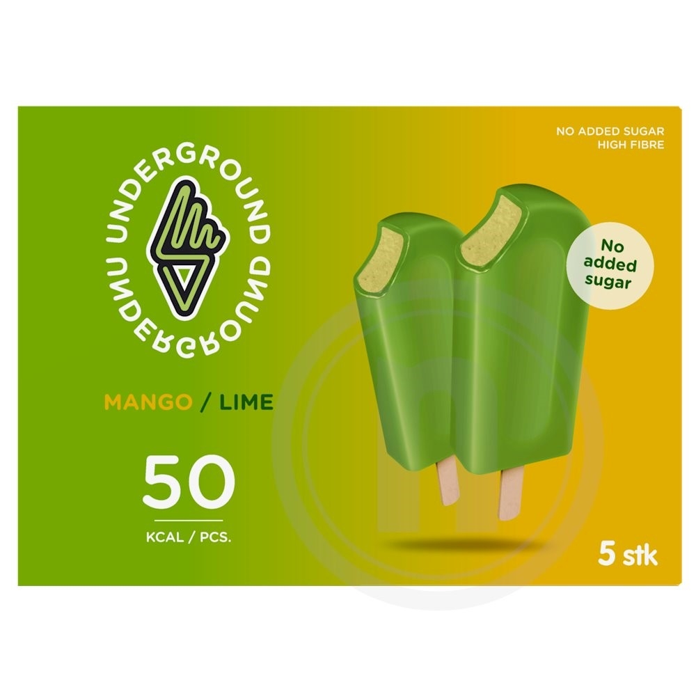 Mango-lime is fra Premier Is – Leveret med nemlig.com