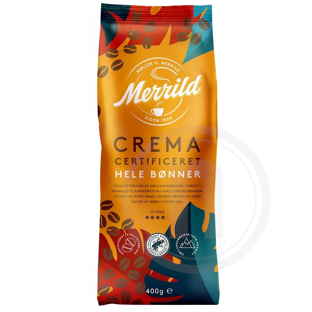 Merrild Crema Certificeret fra Merrild – Leveret med nemlig.com