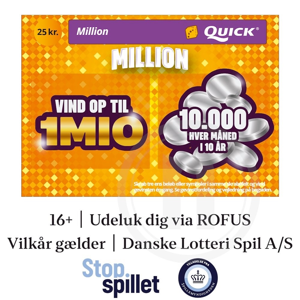 Million Skrab fra Quick – Leveret med nemlig.com