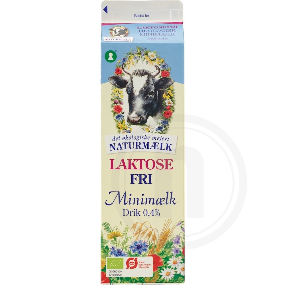 Minimælk øko. fra Naturmælk – Leveret med nemlig.com