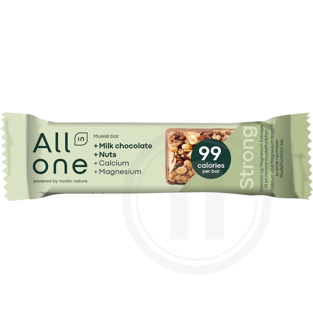 Müslibar m. nødder fra All in one – Leveret med nemlig.com