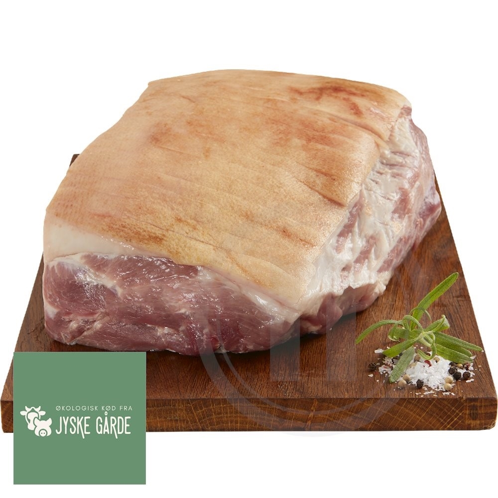 Nakkesteg ridset øko. fra Jyske gårde – Leveret med nemlig.com