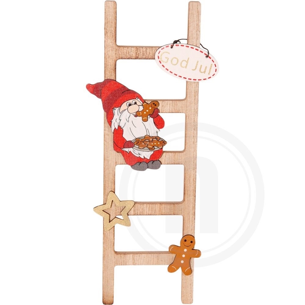 Nisse på en stige fra Det Gamle Apotek – Leveret med nemlig.com