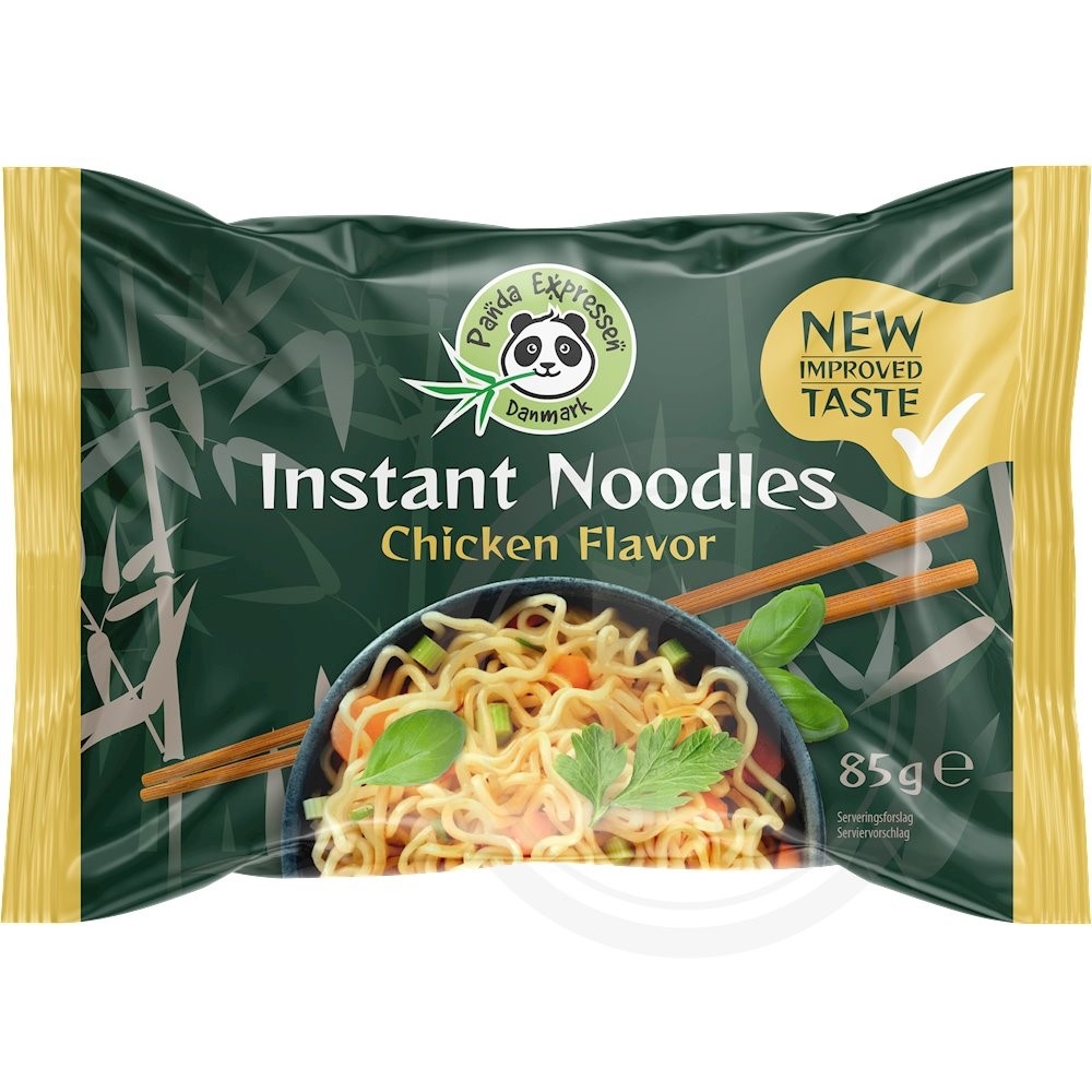 Nudler m. kyllingesmag fra Panda Expressen – Leveret med nemlig.com