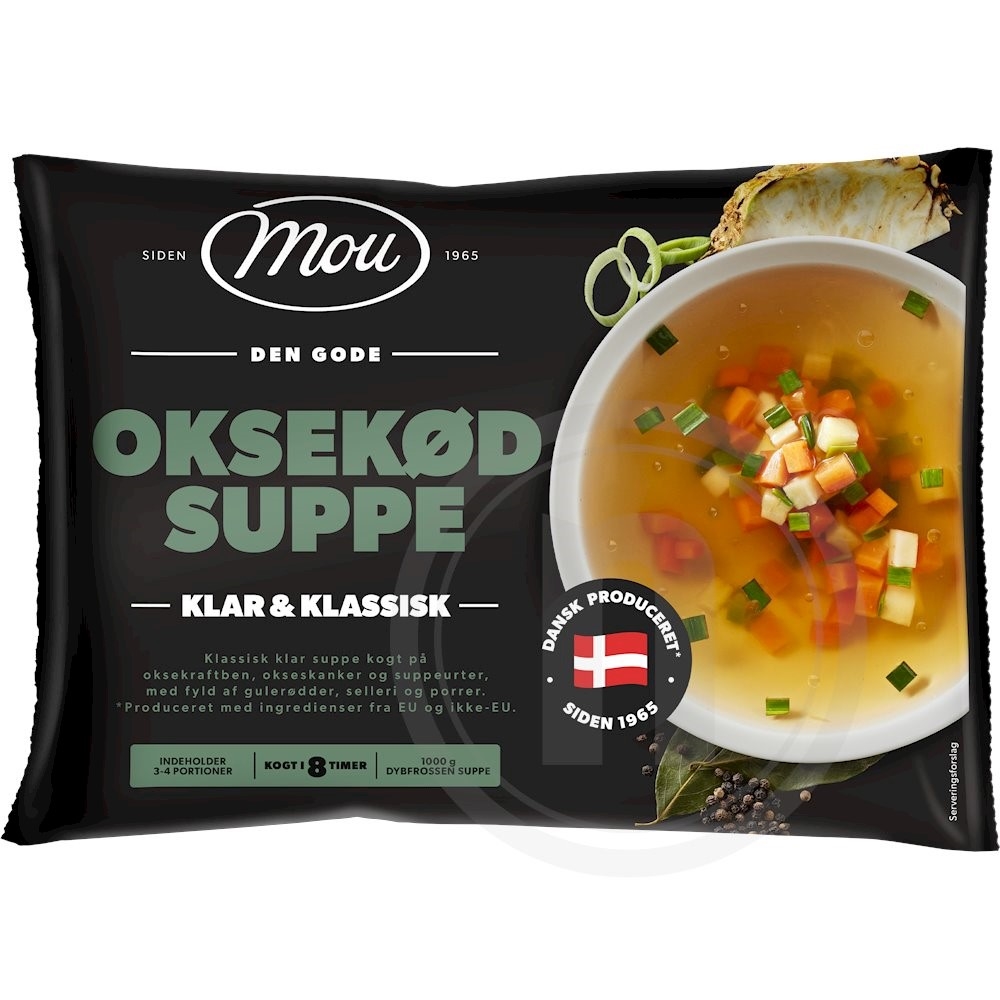 Oksekødssuppe fra Mou – Leveret med nemlig.com
