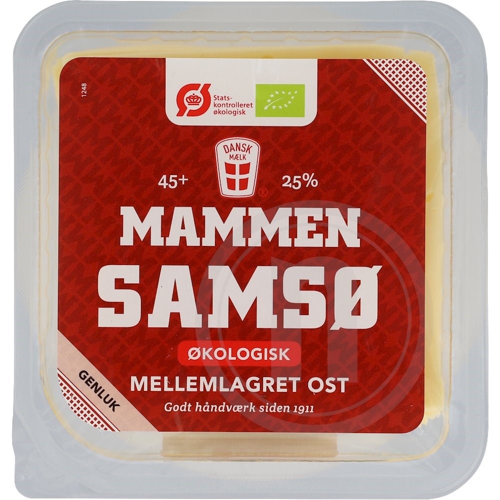 Ost i skiver ML øko. fra Mammen – Leveret med nemlig.com