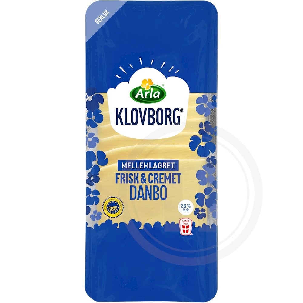 Ost i skiver ML fra Arla Klovborg – Leveret med nemlig.com