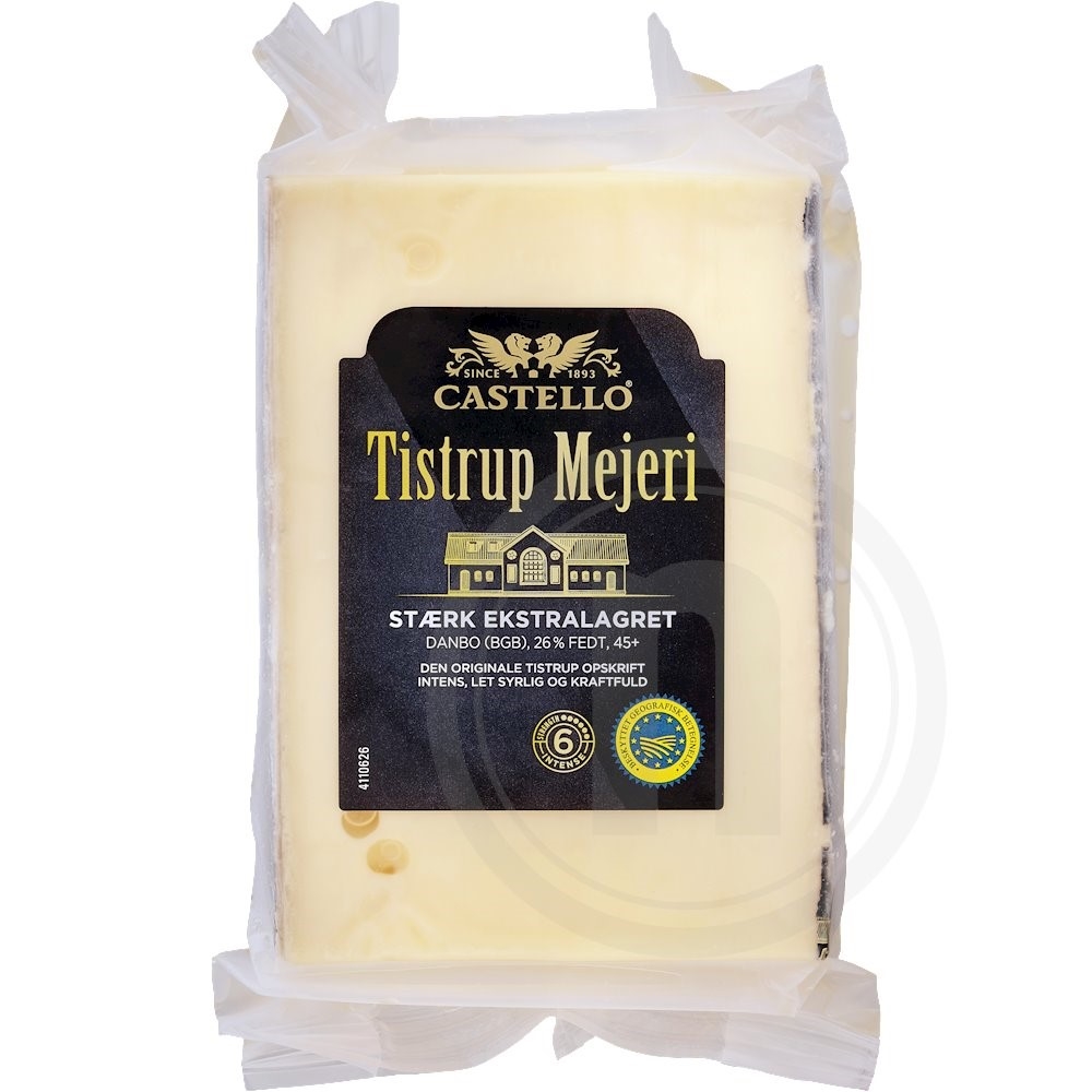Ost i stykke XL 45+ fra Castello – Leveret med nemlig.com