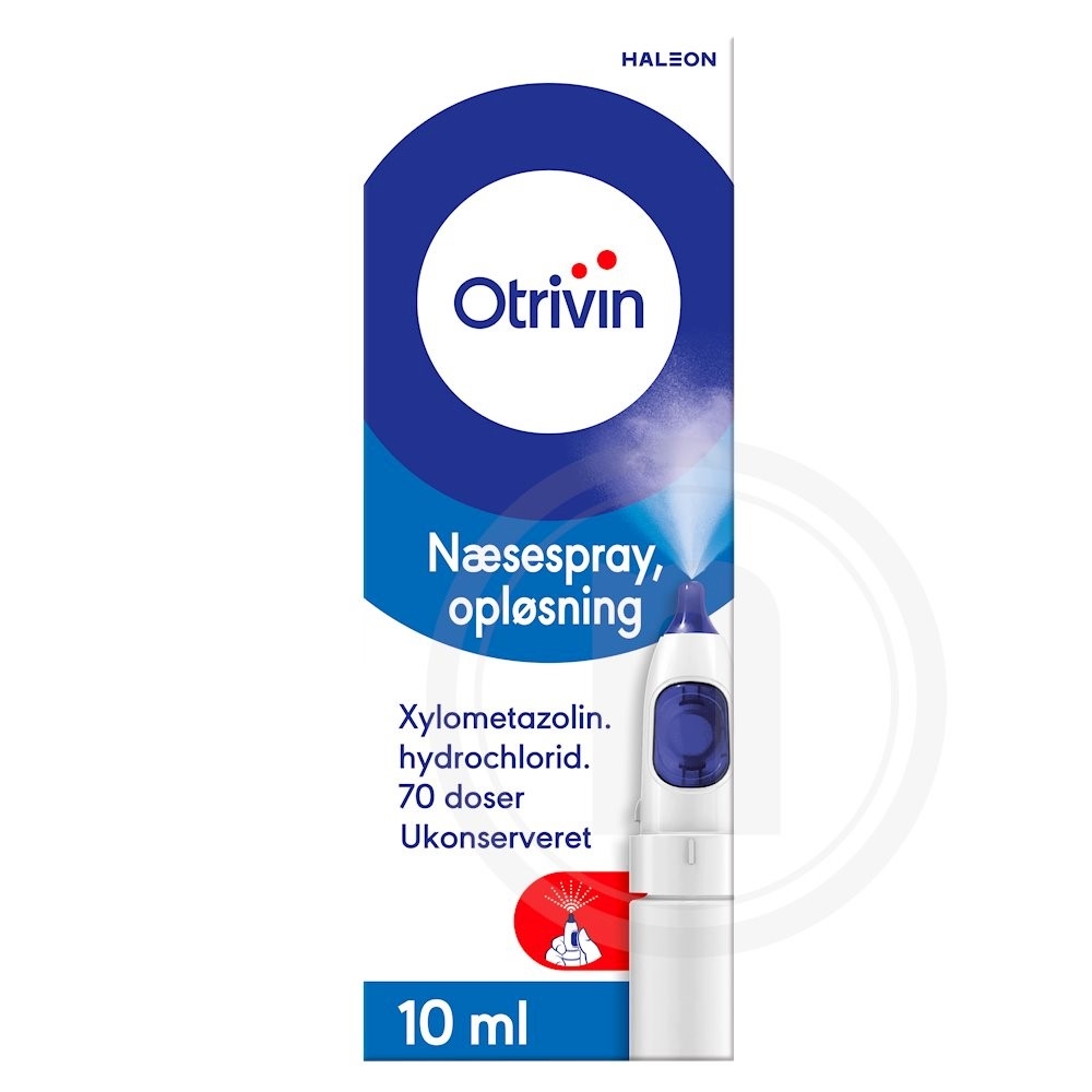 Otrivin næsespray 10 ml fra Otrivin – Leveret med nemlig.com