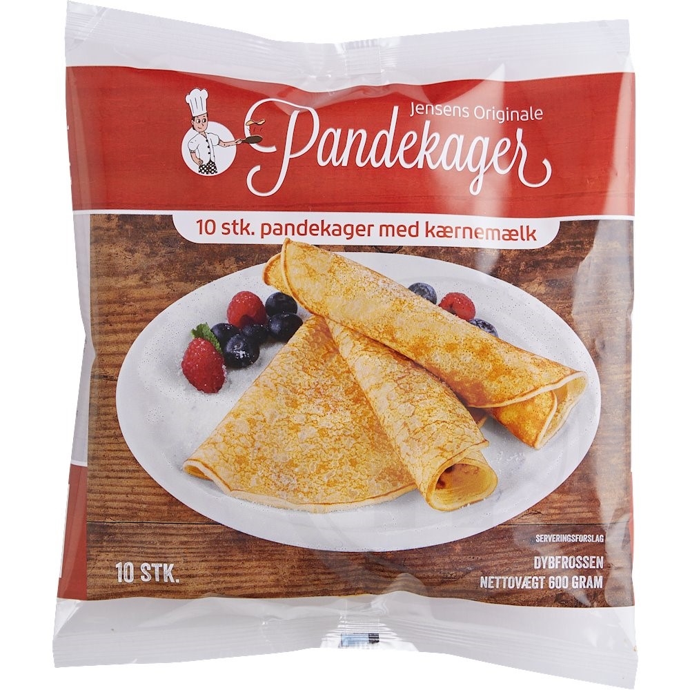 Pandekager m. kærnemælk fra Jensens – Leveret med nemlig.com