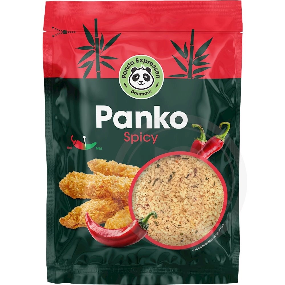Panko rasp (spicy) fra Panda Expressen – Leveret med nemlig.com