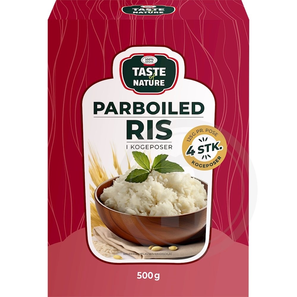 Parboiled ris i kogepose fra Taste Of Nature – Leveret med nemlig.com