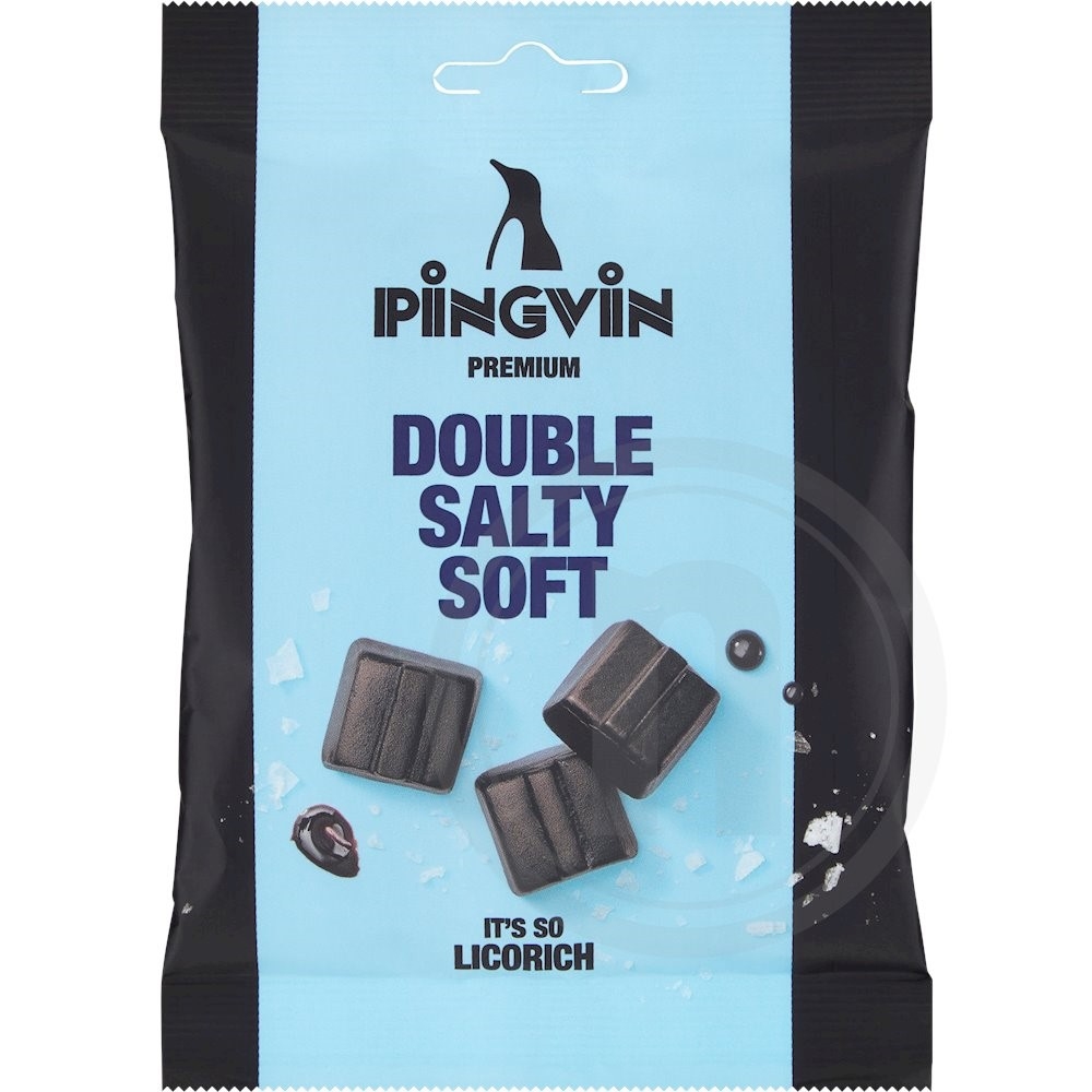 Pingvin Double Salty Soft fra Toms – Leveret med nemlig.com