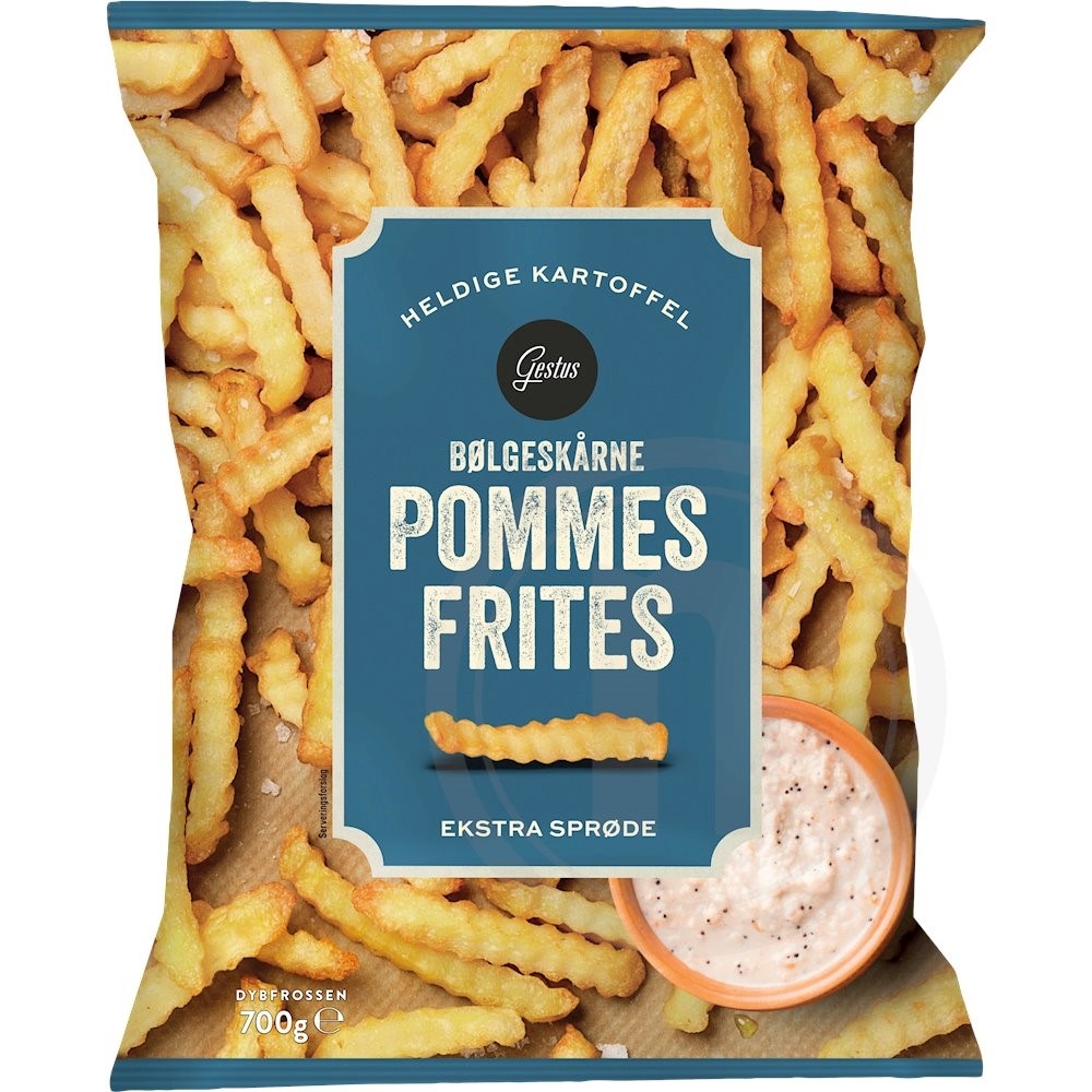 Pommes frites (bølge) fra Gestus – Leveret med nemlig.com