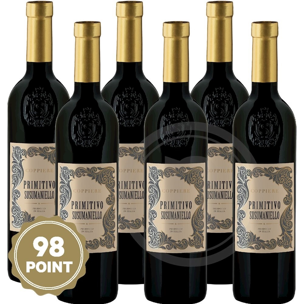 Primitivo Susumaniello Coppier – Leveret med nemlig.com