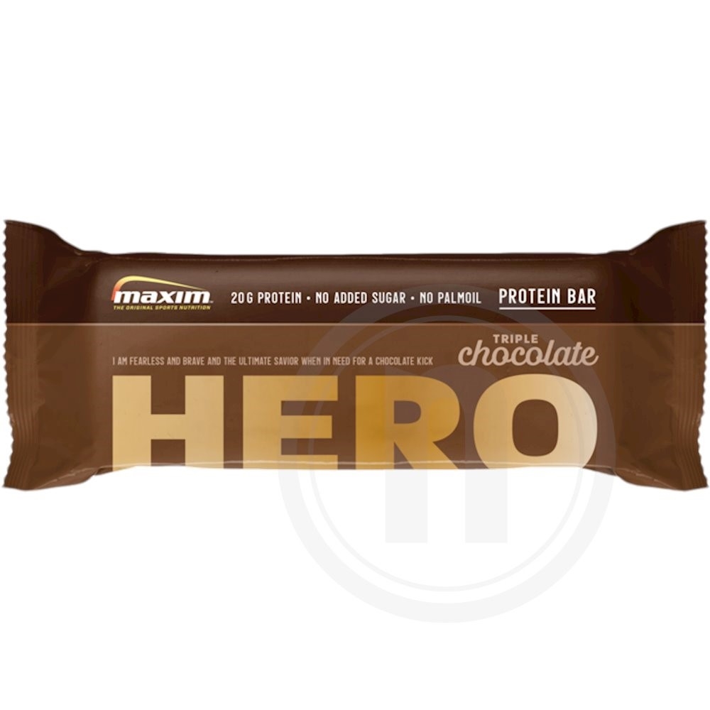 Proteinbar m. triple chokolade fra Maxim – Leveret med nemlig.com
