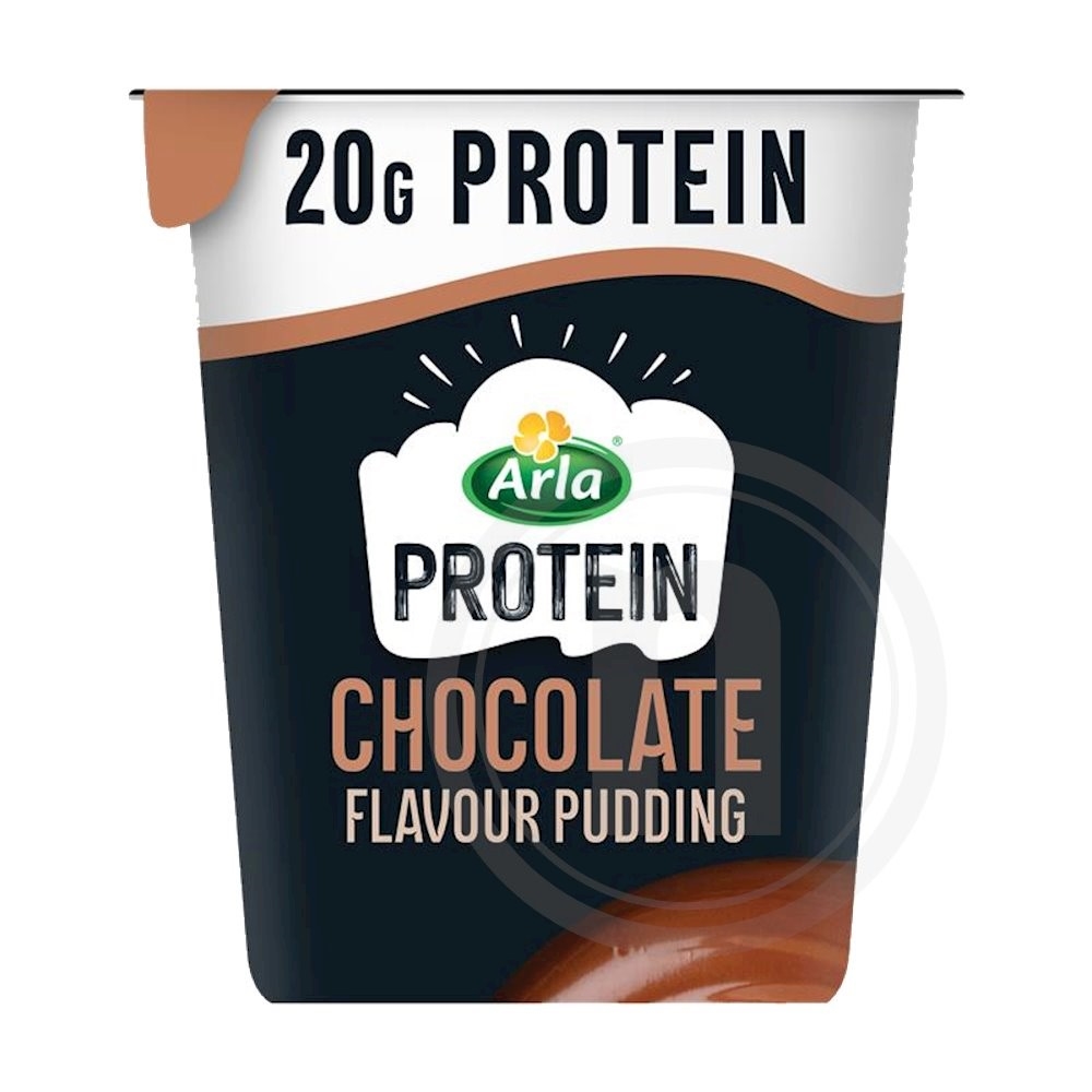 Proteinbudding m. chokolade fra Arla – Leveret med nemlig.com