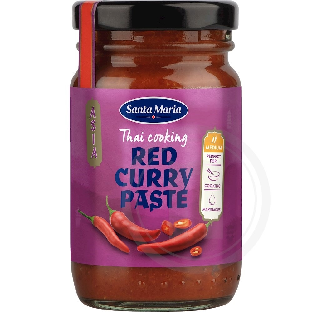Rød karry pasta fra Santa Maria – Leveret med nemlig.com