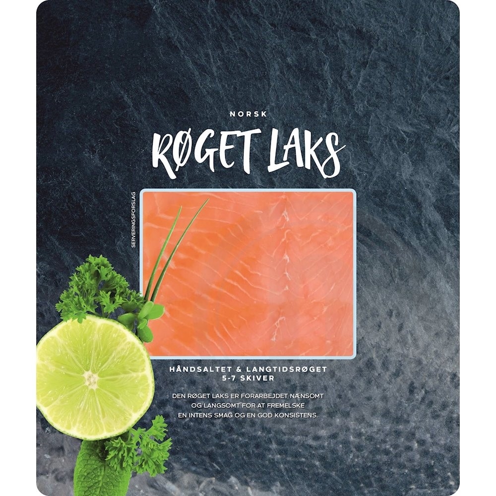 Røget laks i skiver – Leveret med nemlig.com