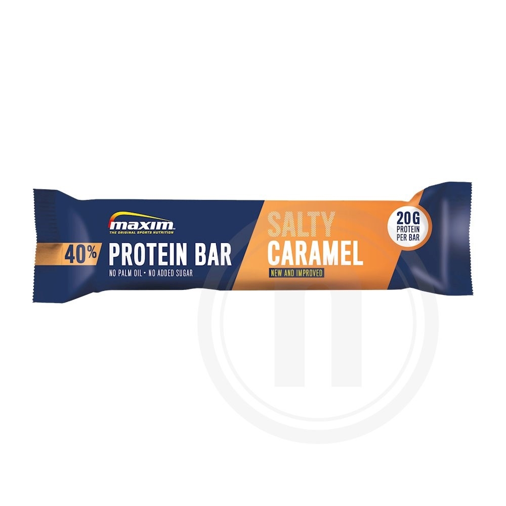 Salty Caramel proteinbar fra Maxim – Leveret med nemlig.com