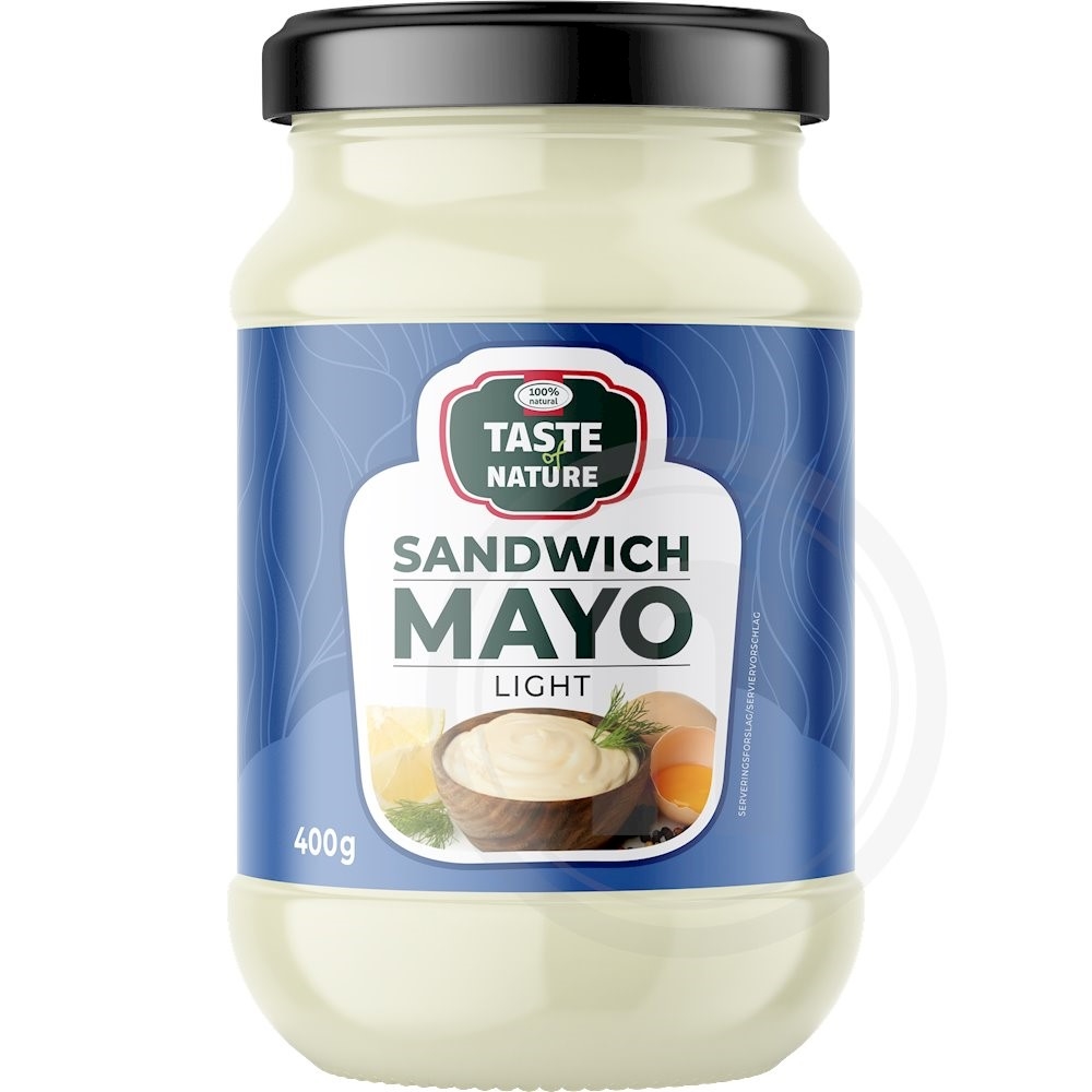 Sandwich mayo light fra Taste Of Nature – Leveret med nemlig.com