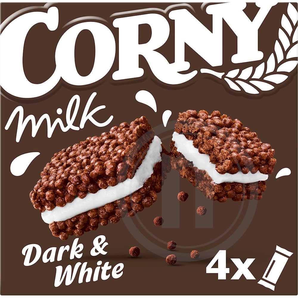 Sandwichbar Dark & White fra Corny – Leveret med nemlig.com