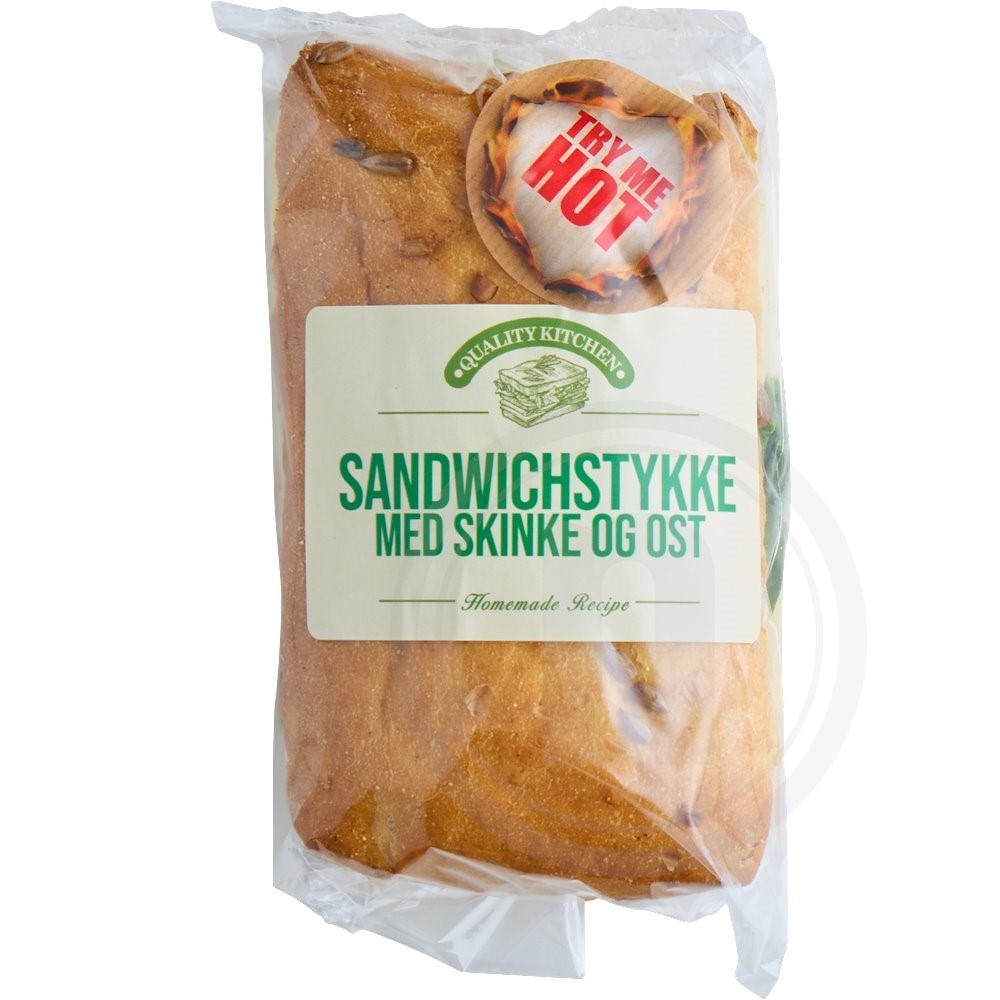 Sandwichstykke m. skinke – Leveret med nemlig.com