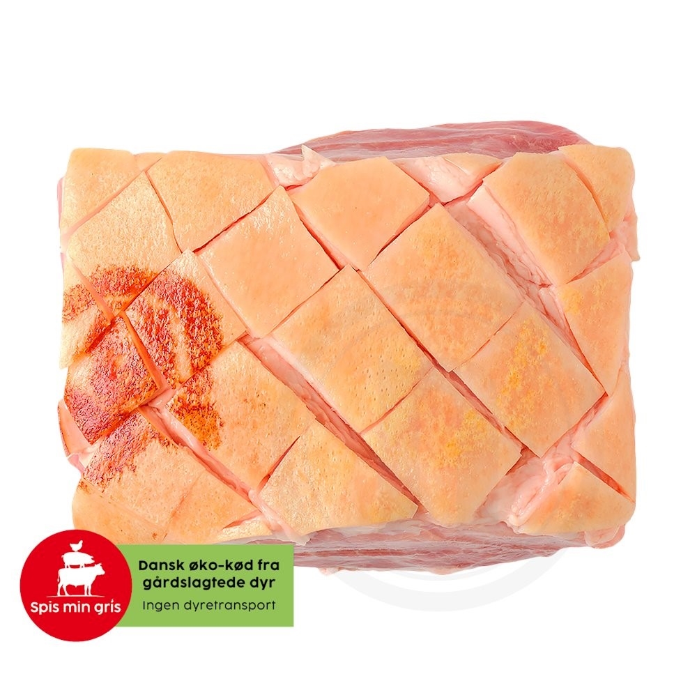 Skinke m. svær ridset øko. fra Spis min gris – Leveret med nemlig.com