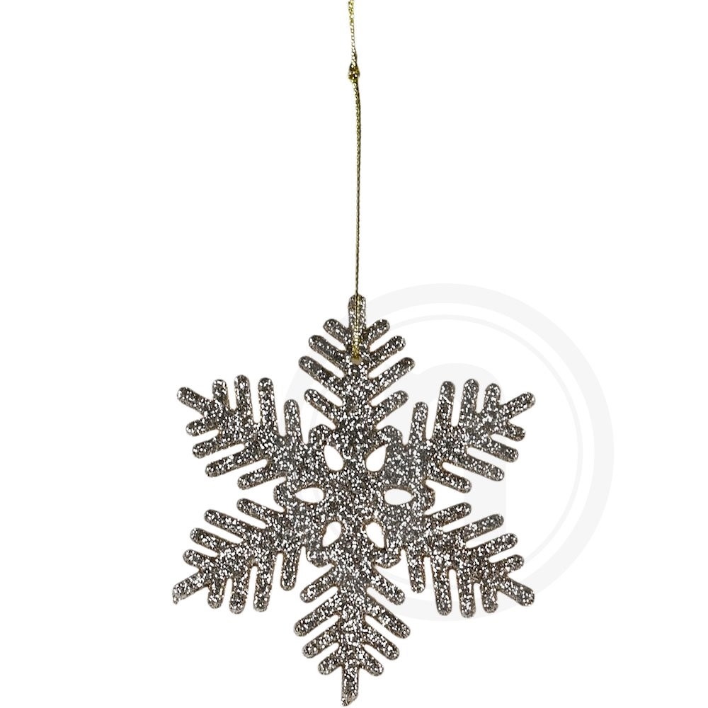 Snefnug t. ophæng (champagne) fra Det Gamle Apotek – Leveret med nemlig.com