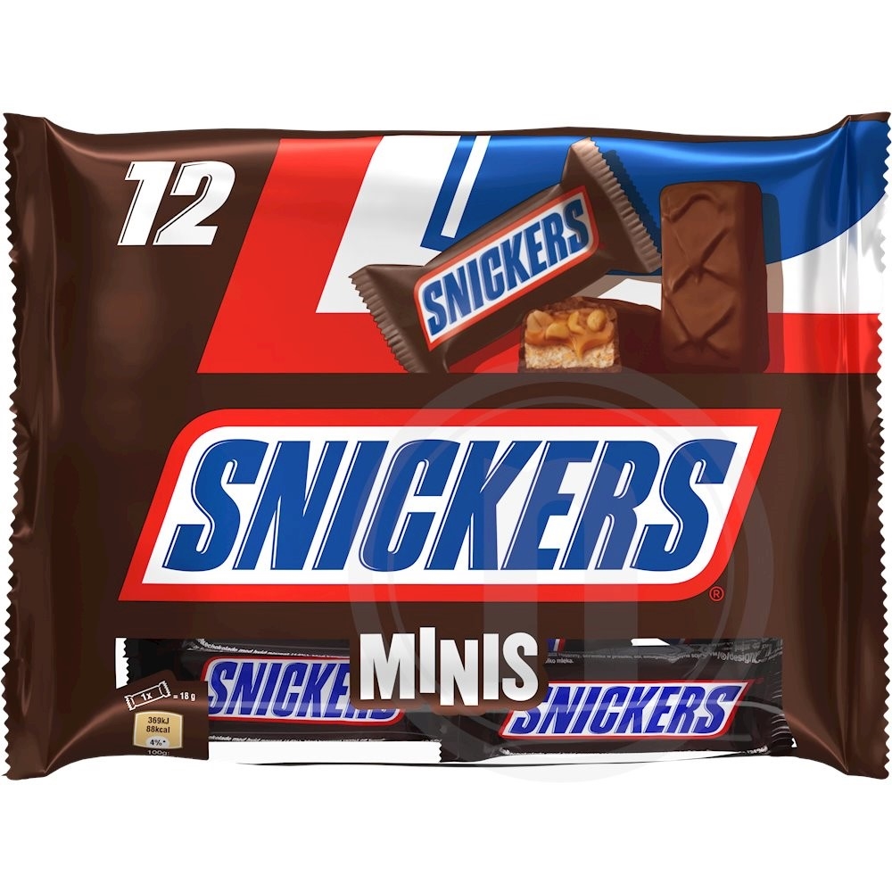 Snickers bar (mini) fra Snickers – Leveret med nemlig.com