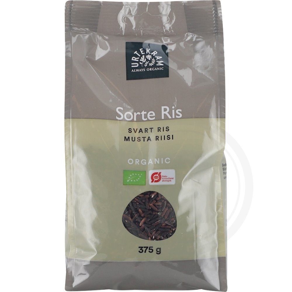 Sorte ris øko. fra Urtekram – Leveret med nemlig.com
