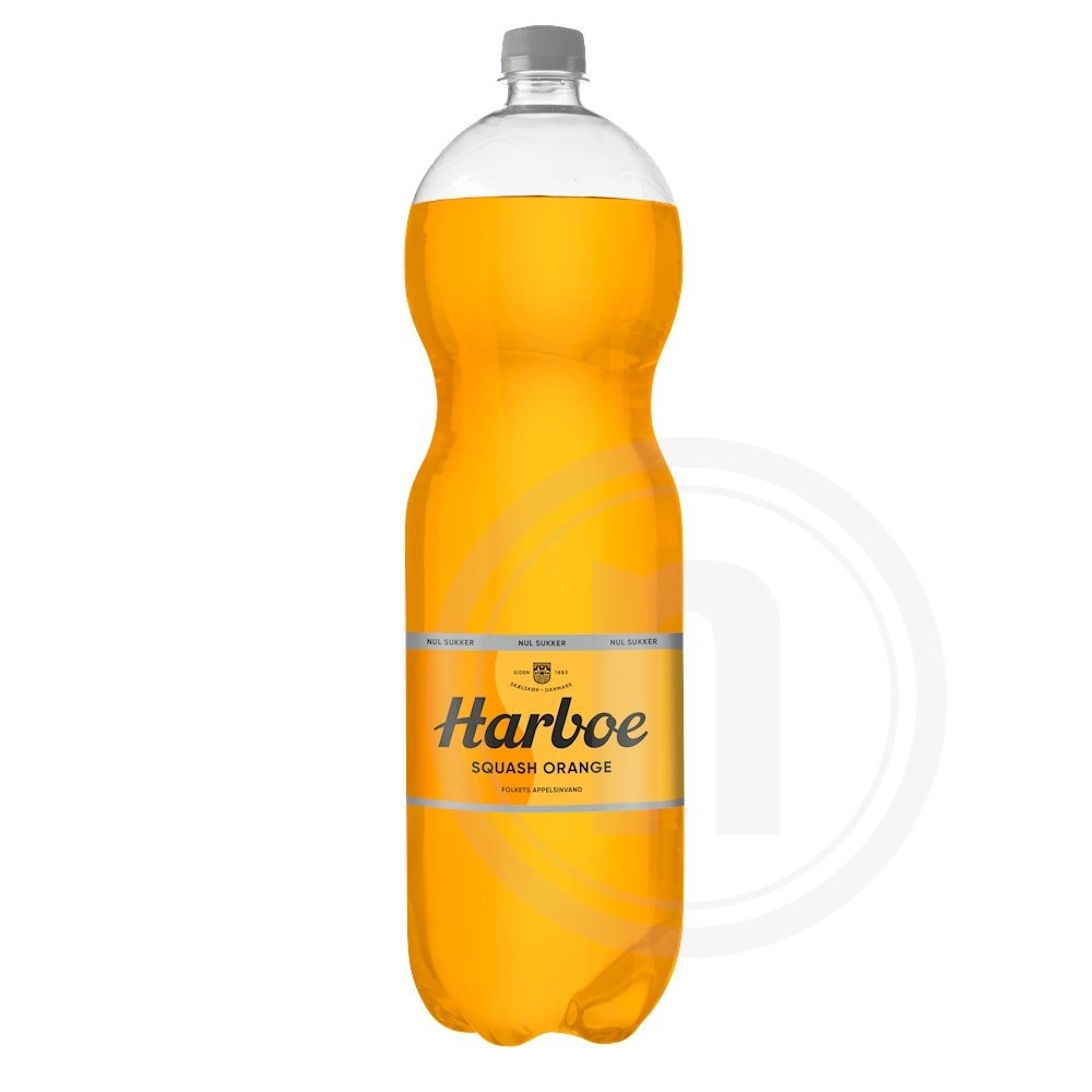 Squash Orange NUL sukker fra Harboe – Leveret med nemlig.com