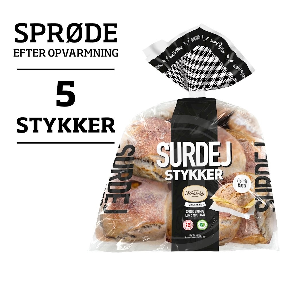 Surdej stykker fra Kohberg – Leveret med nemlig.com