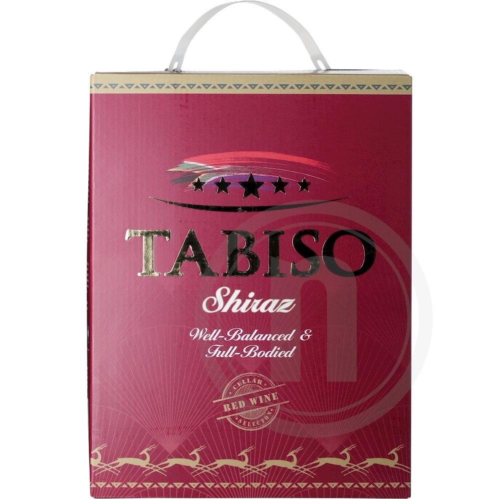 Tabiso Shiraz fra VinØen – Leveret med nemlig.com