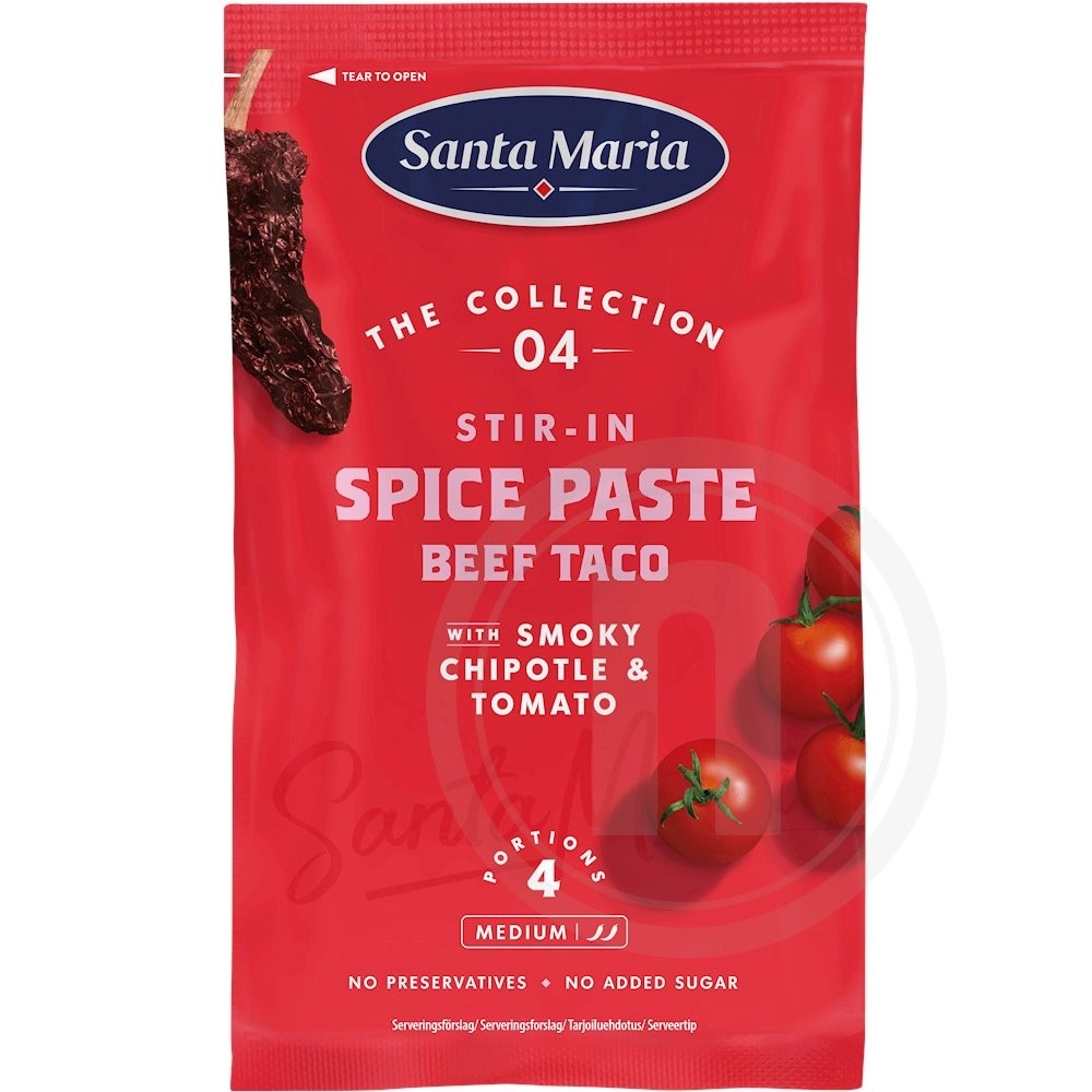 Taco pasta til oksekød fra Santa Maria – Leveret med nemlig.com