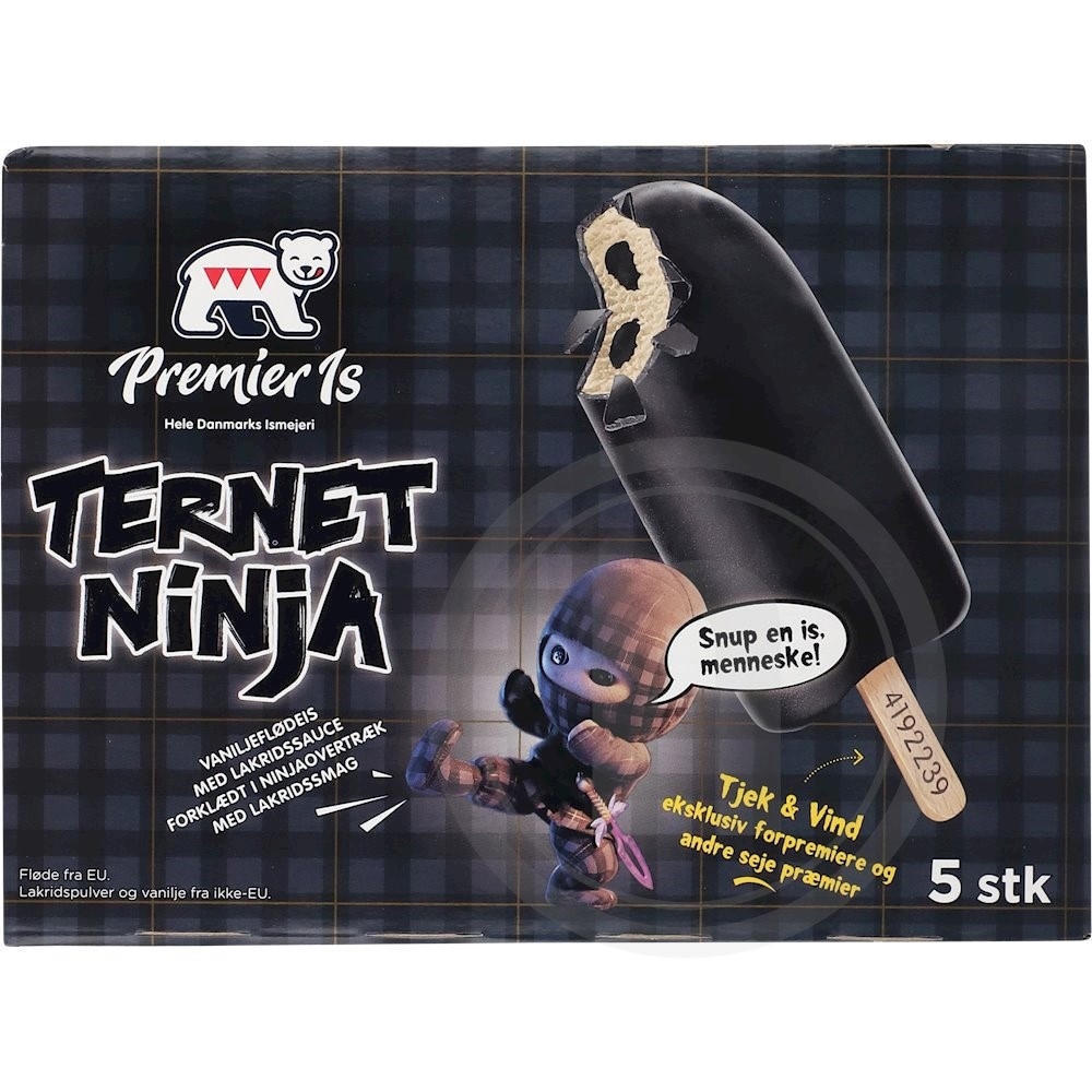 Ternet Ninja is fra Premier Is – Leveret med nemlig.com