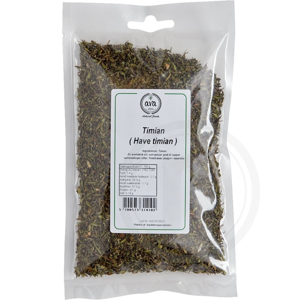 Timian fra Krydderispecialisten – Leveret med nemlig.com